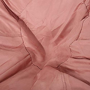Christopher Knight Home Harrison Modern 5 Foot Microfiber Bean Bag Cover Only, Rose Petal Pink