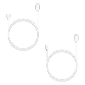 PANGTON VILLA 2PCS Closet Lights Linkable Cable, Suitable Smart Dreamcolor Neon Under Cabinet Lights
