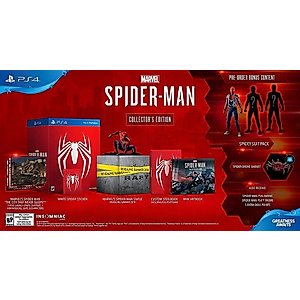Marvel’s Spider-Man Collector’s Edition - PlayStation 4 (Console Not Included) (Renewed)
