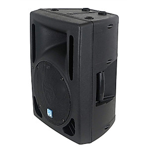 Rockville RPG10BT V2 10" Powered 600W DJ PA Speaker Bluetooth/Wireless/Remote/EQ, 10”, Black
