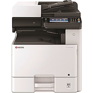 Kyocera 1102P32US0 Model ECOSYS M8130cidn Color A3 MFP Multi-Function Laser Printer (Print/Scan/Copy/Fax), 30 ppm Color, Resolution 600 x 600 dpi Up To Fine 1200 x 1200 dpi, Duplex, HyPAS Capable
