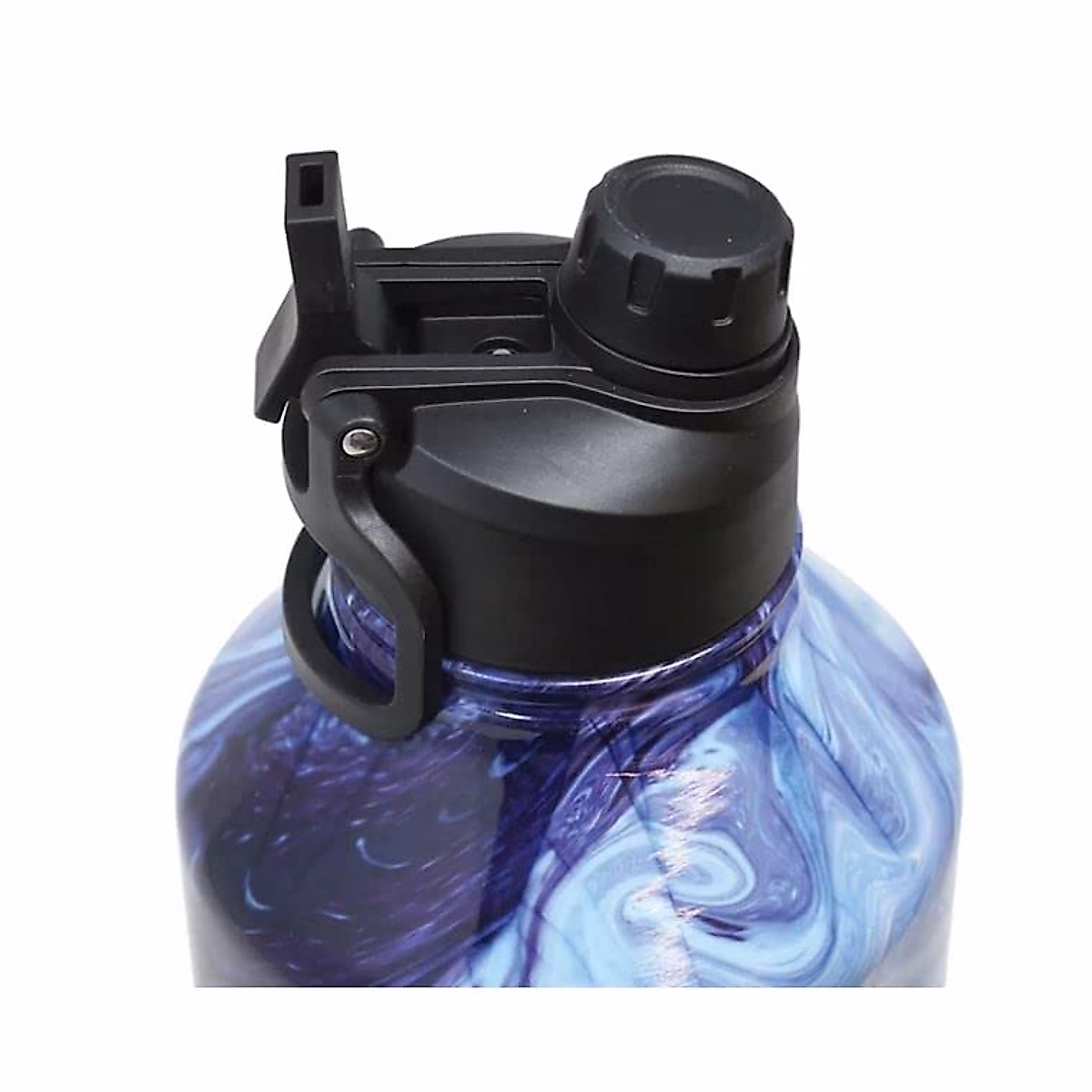 Hydraflow 64-Ounce Double Wall Stainless Steel Growler Bottle with 2-in-1 Lid