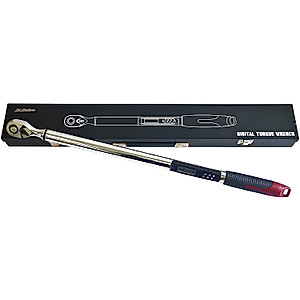 ACDelco Tools ARM321-6A 3/4" Heavy Duty Torque Wrench with LED Flash Notification - ISO 6001 Standards with Certificate of Calibration