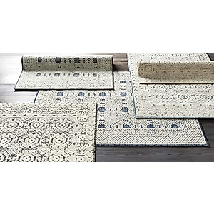 Mark&Day Area Rugs, 9x12 Hello Transitional Khaki Area Rug, Cream Light Brown Carpet for Living Room, Bedroom or Kitchen (9' x 12')