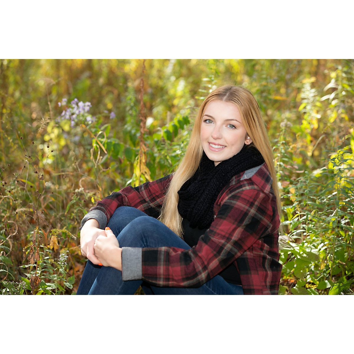 Funky Junque Infinity Scarf - Black (Solid)