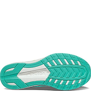 Saucony Women's Freedom 5 Running Shoe, Cool Mint/Acid, 8