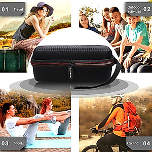 LTGEM Hard Storage Case for MANSCAPED™ Electric Groin Hair Trimmer, The Lawn Mower™ 3.0 4.0 Ultimate Male Hygiene Razor(Case Only)