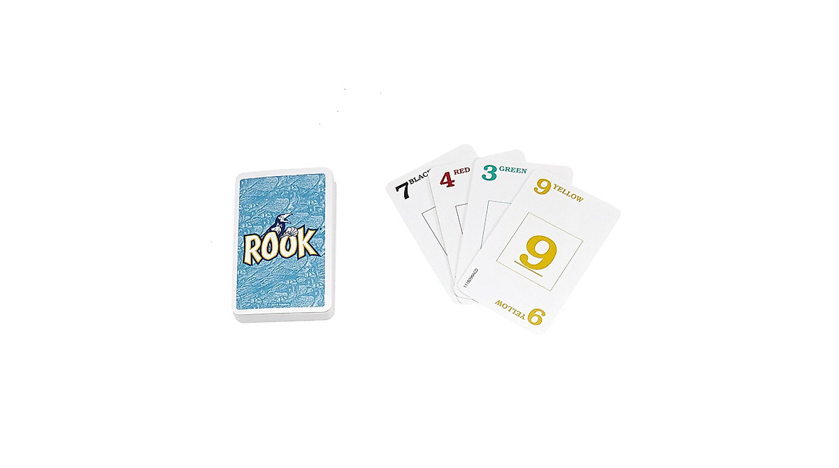 Hasbro Gaming Rook Card Game: Wild Tricks & Strategy