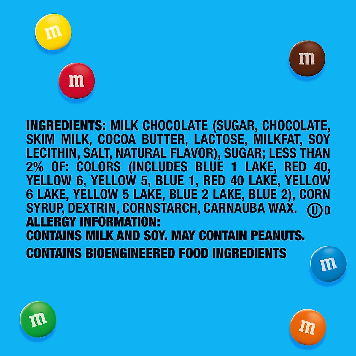 M&M'S Minis Milk Chocolate Candy, Family Size, 16.9 oz Resealable Bulk Candy Bag