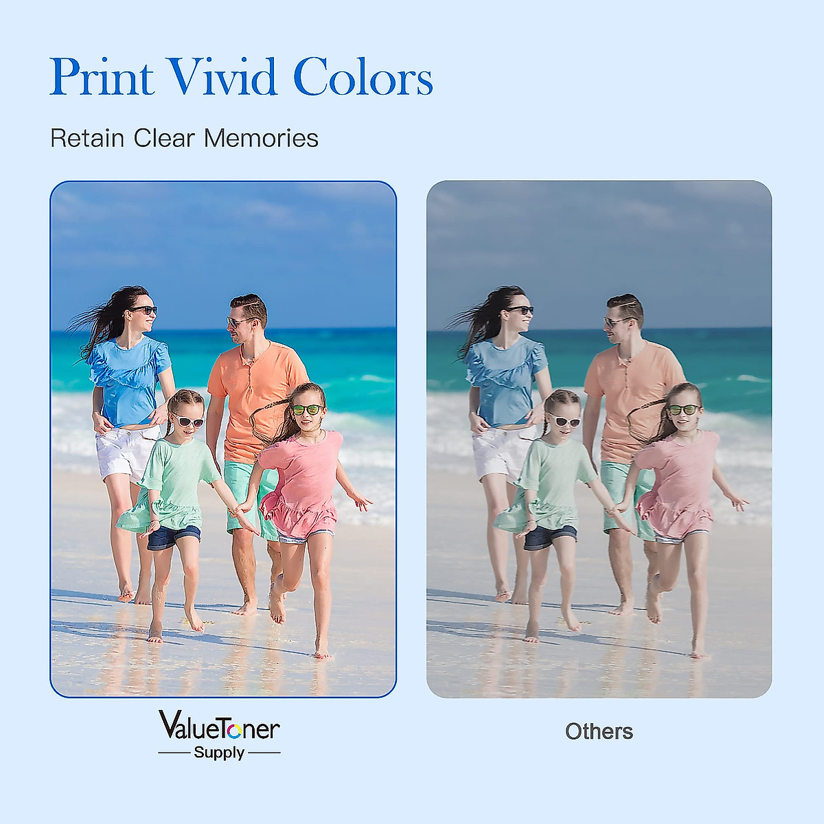 Valuetoner Supply Ink Cartridges Replacement for HP 67XL 67 XL for Envy 6055 6055e 6052 6058 6075 Envy Pro 6400 6455 6455e 6452 6458 DeskJet 1255 2732 2752 2755 2755e 4140 4155 4155e Printer 2-Pack