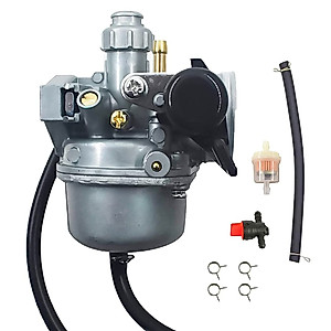 Carburetor for Replace for Honda XR70R 1997 1998-2003, CRF70F 2004-2012,Replace 16100-GCF-672 With Fuel Filter & fuel lines fuel shut off val