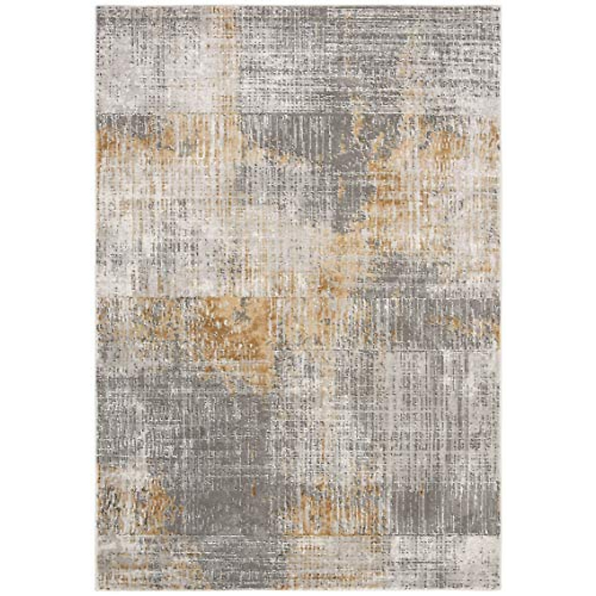 SAFAVIEH Craft Collection 6'7" x 9' Grey/Beige CFT874G Modern Abstract Non-Shedding Living Room Bedroom Dining Home Office Area Rug