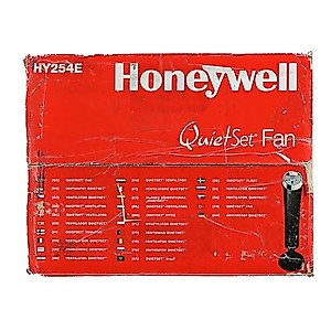 Honeywell QuietSet Tower Fan (5 Speed Settings, Oscillating 75°, Timer Function, Remote Control) HY254