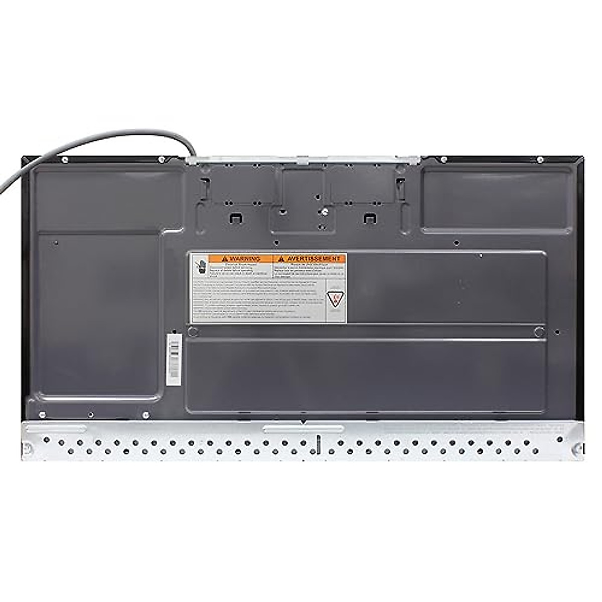 DUURA Elite DE161OTRSSS Microwave Oven Built-in 1000-Watts with 10 Power Levels Pre Settings and Express, Sensor and Speed Cooking and Silent Mode with Glass Turntable, 1.6-Cu.Ft, Metallic