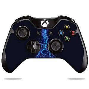MightySkins Skin Compatible with Microsoft Xbox One or S Controller - Electric Guitar | Protective, Durable, and Unique Vinyl wrap Cover | Easy to Apply, Remove, and Change Styles | Made in The USA