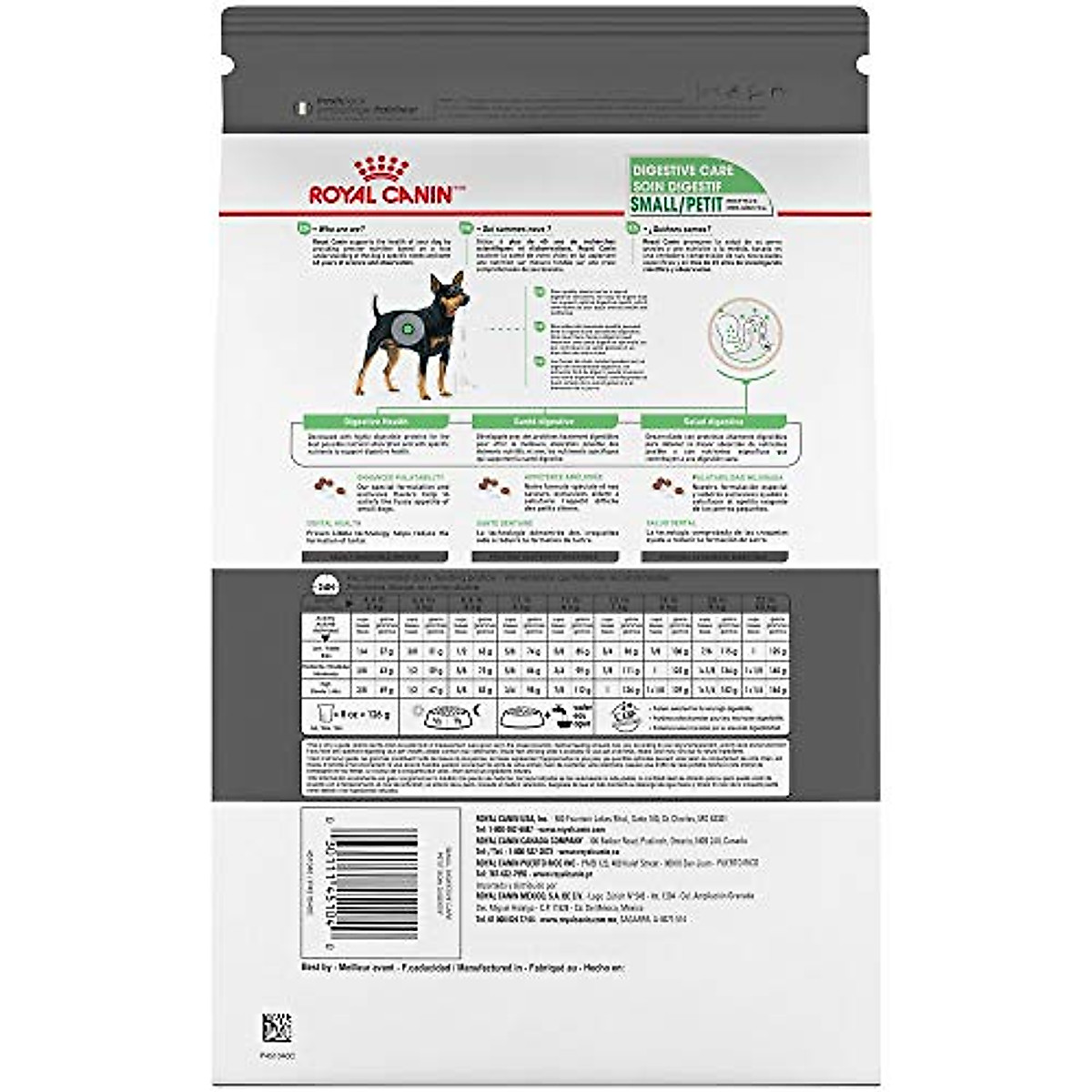 Royal Canin Small Digestive Care Dry Dog Food, 3.5 lb bag