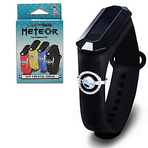 Brook Pocket Auto Catch Meteor with IP67 - Auto Spin, Auto Catch and Collecting Items, Waterproof and Dustproof Wristband, Bracelet Accessory (Diamond Black)
