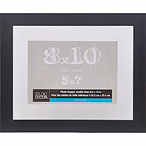 MICHAELS Bulk 8 Pack: Black 8”; x 10”; Float Frame, Belmont by Studio Décor®