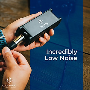 Coda MB-1 Microphone Preamp Audio Booster, Ultra-Clean Gain, Dynamic Mic Preamplifier for Studio or Home Recording, Livestream, Broadcast or Podcast - Single Channel