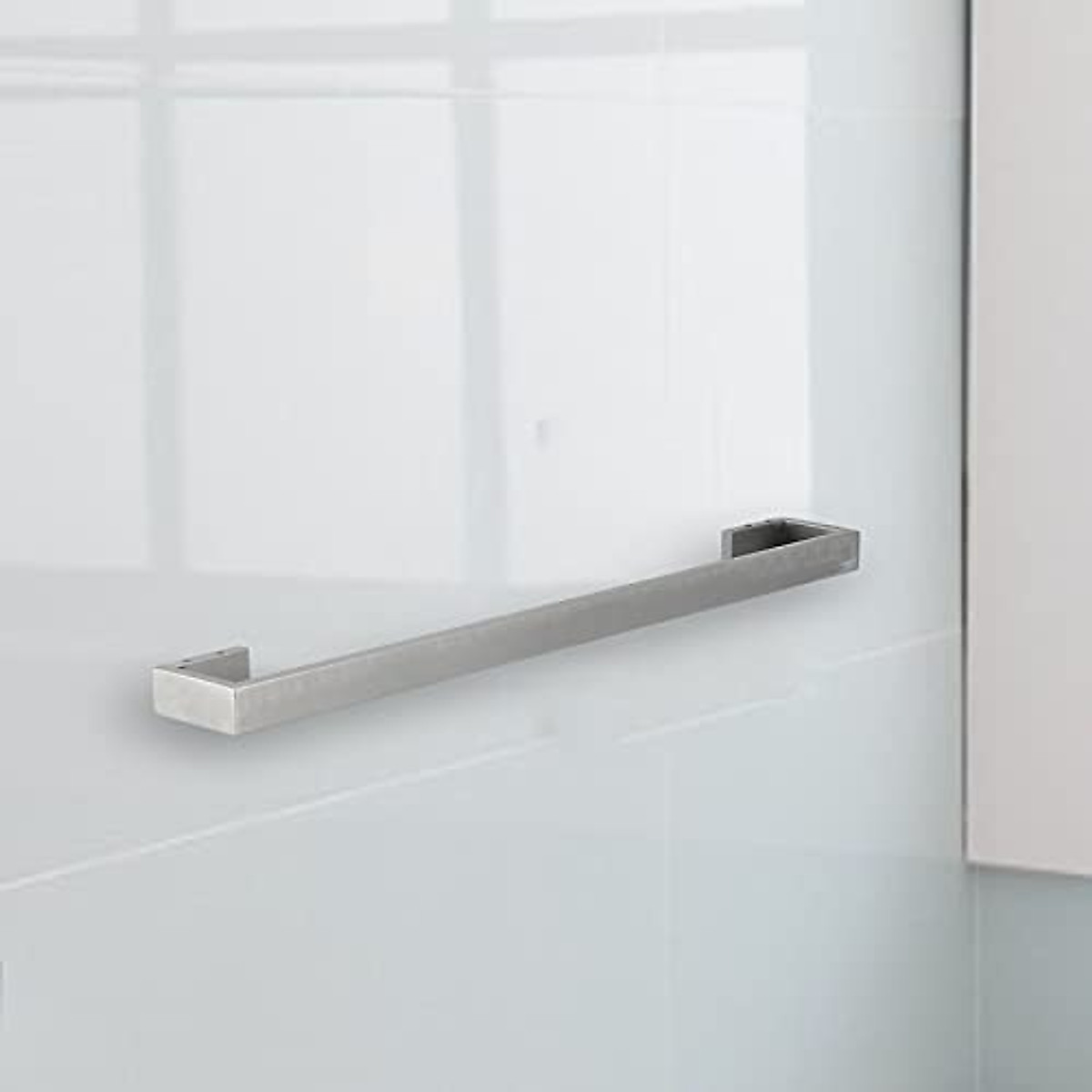 Eurollar 23.6in Towel Racks for Bathroom, Brushed 304 Stainless Steel Towel Rack Wall Mount, Hand Holder and Shelf for Bath Towels, MultiUse Bathroom Accessories, for Home, Kitchen