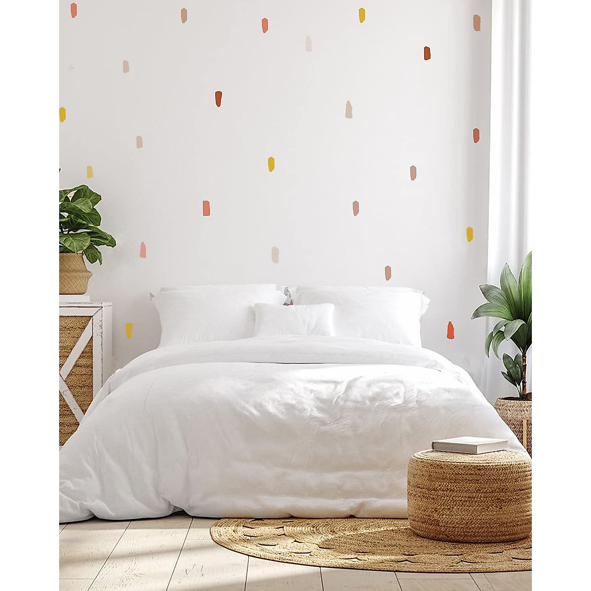 Line Wall Decals Peel and Stick Removable Wall Stickers Abstract Modern Wall Art Kids Room Wall Decor Boho Wall Decals for Baby Nursery Decor