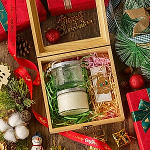 Art Secret 4oz Embossed Glass Candle Container with Tin Lid and Labels (Pack of 12, Clear)