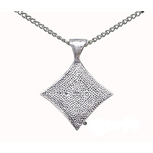 Badali Jewelry Officially Licensed Cosmere™ Pendant, Brandon Sanderson's Elantris™, Mistborn®, Warbreaker™, The Stormlight Archive™, and White Sand™ (Antiqued Silver)