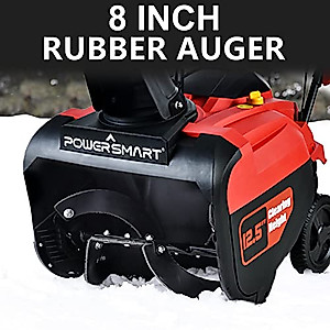 PowerSmart Snow Blower Gas Powered, 212CC Gasoline Engine Snowblower, 21 Inch Single Stage Snow Thrower, PSSW21
