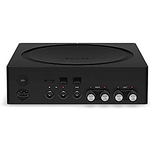 New Sonos Wireless Amplifier 125 Watt Black Amplified Streaming Music System AMPG1US1BLK