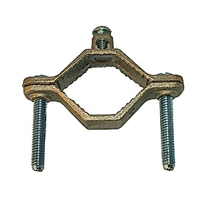 Sigma Electric ProConnex 41311 Ground Clamp 1-1/4 to 2-Inch, 1-Pack, Bronze