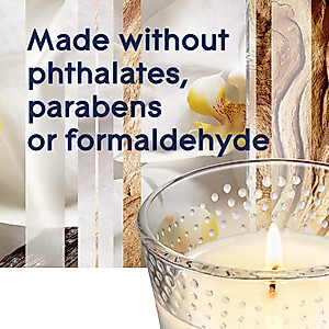 Glade Candle Jar, Air Freshener, Sheer Vanilla Embrace, 3.4 Oz