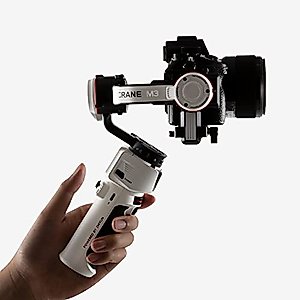 Zhiyun Crane M3 Gimbal 3-Axis Handheld Stabilizer All in One Design for Mirrorless Cameras,Smartphone,Action Cameras(Crane M2 Upgrade Version 2021)