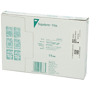 3M™ Tegaderm™ Transparent Film Dressing Frame Style, 1626W, USA, 10 cm x 12 cm, 50 Each/Carton, 4 Carton/Case
