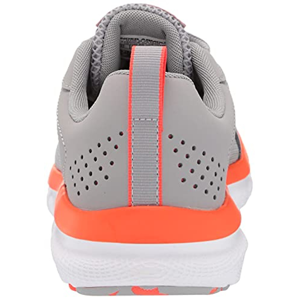 Under Armour Women's Charged Assert 9 Marble, Gray Wolf (101)/White, 9 M US