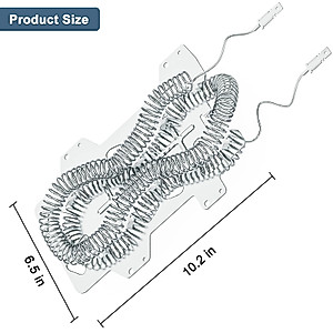 【2024 Upgraded】DC47-00019A Dryer Heating Element for Samsung dryer DV42H5000EW/A3 DV45H7000EW/A2 DV48H7400EW/A2 DV40J3000EW/A2 DVE50M7450W/A3 DV42H5200EW/A3