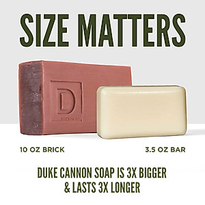 Duke Cannon Supply Co. Big Brick of Beer Soap, 10oz - Deschutes Fresh Squeezed IPA
