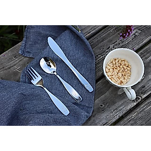 Exzact Children's Flatware Kids Silverware 6pcs Set - Toddler Utensils