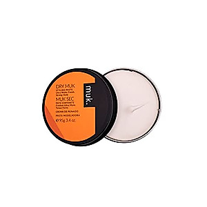 Muk Haircare Dry Ultra Matte Styling Paste, Strong Hold Paste - 3.4oz