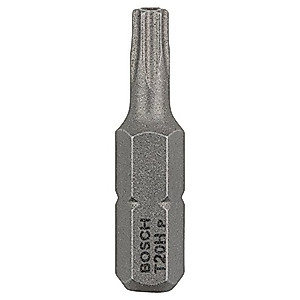 Bosch Professional 2608522011 T20H Security-Torx Screwdriver bit, Extra Hard