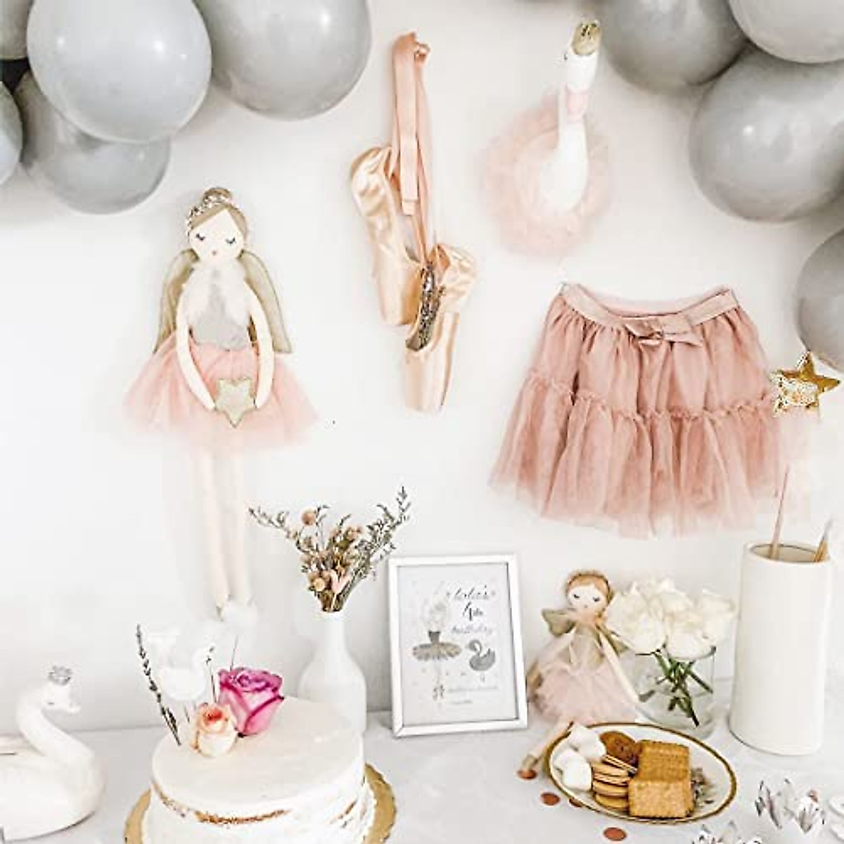 MON AMI Designer Angel Stuffed Doll with Wings 20” Soft Elegant Plush Doll for Little Girls, Use as Toy or Room Decor