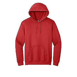 Gildan G185 7.75 oz., 50/50 Heavy Blend Hoodie S Red