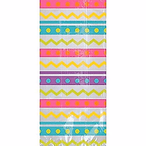 Amscan 370371 Easter Large Cello Bag - Pack of 20, 11 1/2" x 5" x 3 1/4", Multicolor