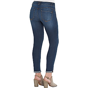 Democracy Women's Petite Ab Solution Ankle Skimmer, Indigo, 2P