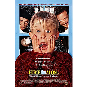 Posters USA - Home Alone Movie Poster GLOSSY FINISH - MOV449 (24" x 36" (61cm x 91.5cm))