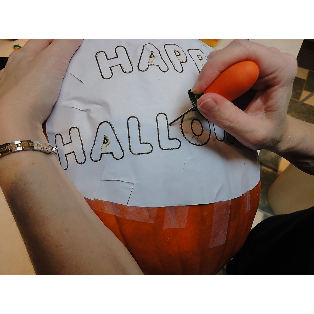 360 Pumpkin Products Ultimate Pumpkin Carving Pin-Hole pattern marking/hole punch tool set. (2ea.)