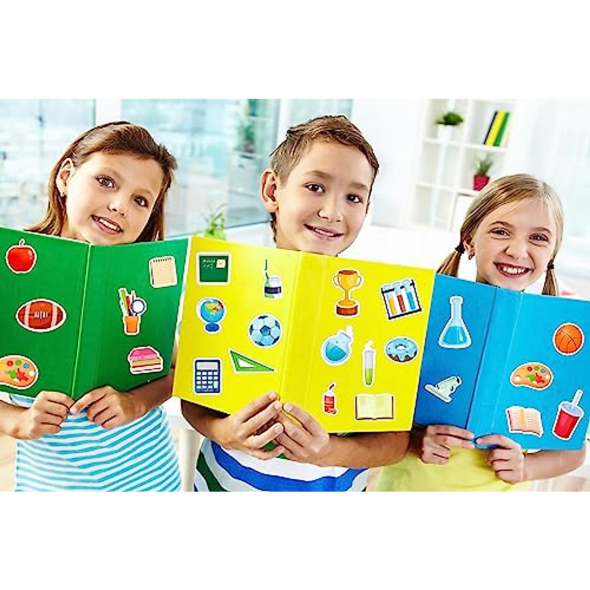 FaCraft Back to School Stickers for Kids Students 50pcs Scrapbook School Stickers for Kids Teacher Stickers First Day of School Science Stickers for Laptop Water Bottles Classroom Decorations