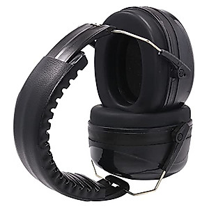SYSKANT 36dB Ear Muffs For Noise Reduction Hearing Protection for Shooting Working Safety Earmuffs Defenders (Black)