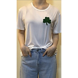St. Patrick's Day Irish Clover Shamrock Embroidered Iron On Patches Emblems Applique