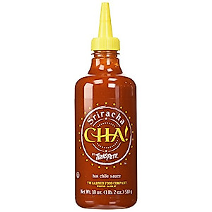 Texas Pete Sriracha Cha! Hot Chile Sauce, 18 oz