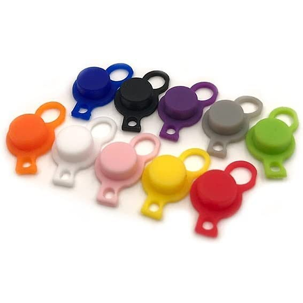 Analog C Stick Cap Joystick Cover for New 3DS New 3DS XL LL Replacement (Black)